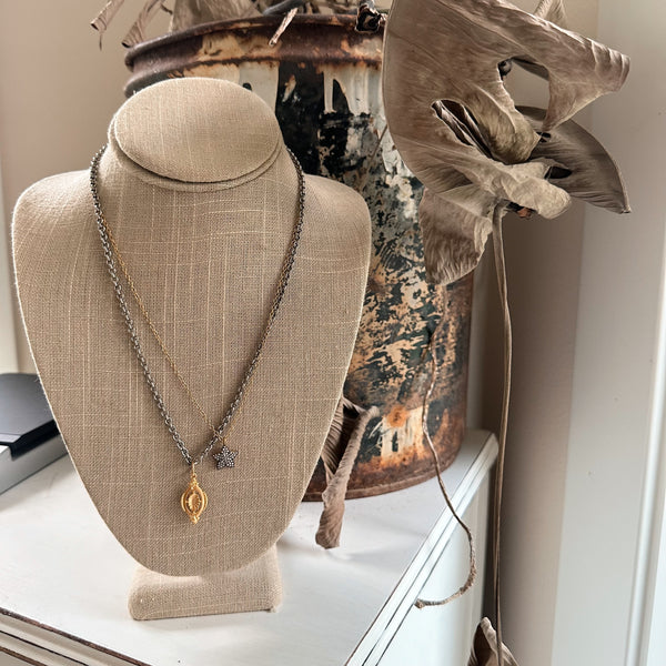 Necklace Collection – Guilded Grey